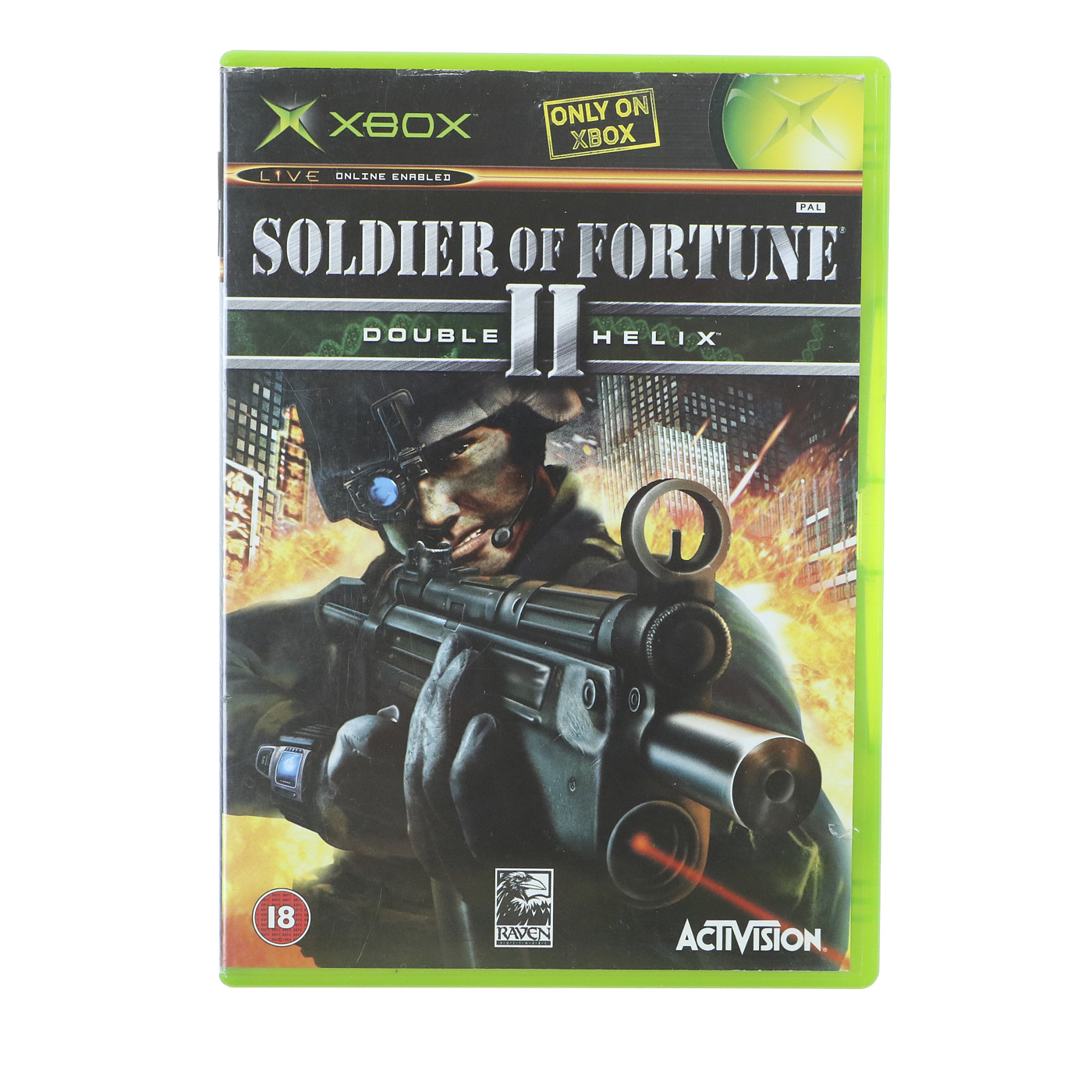 Soldier of Fortune 2 II Double Helix Original Xbox Game Complete for ...